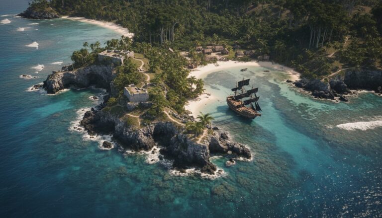 Le mystère du trésor caché de l'île de la tortue