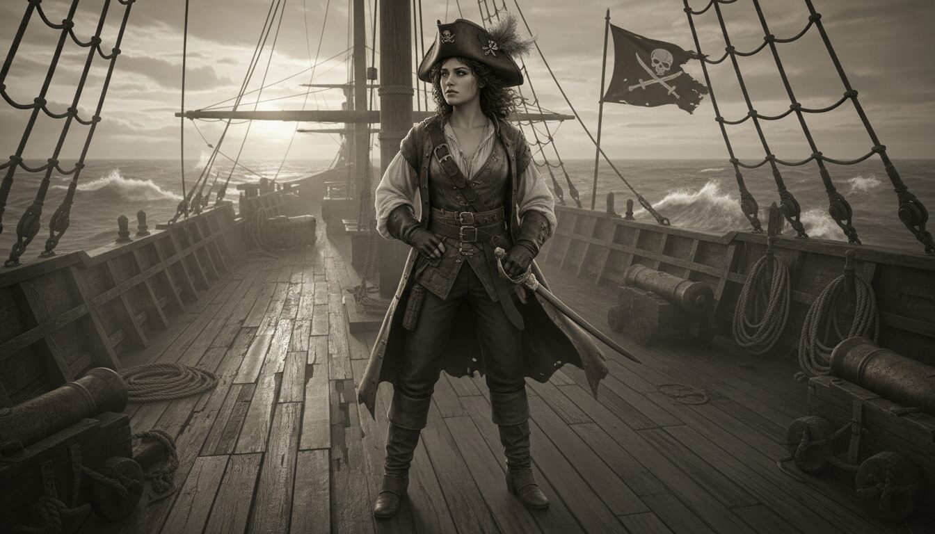 Anne Bonny : L'icône rebelle de la piraterie au XVIIIe siècle